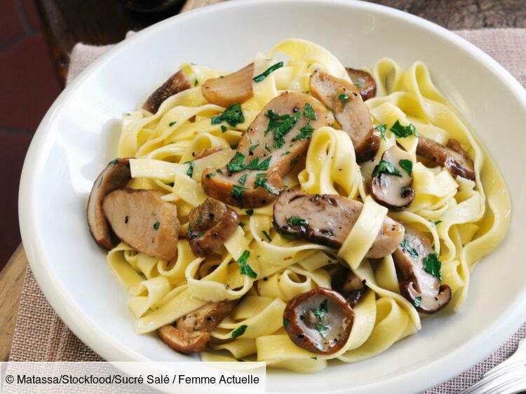 Tagliatelles aux cèpes ail et persil rapide découvrez les recettes