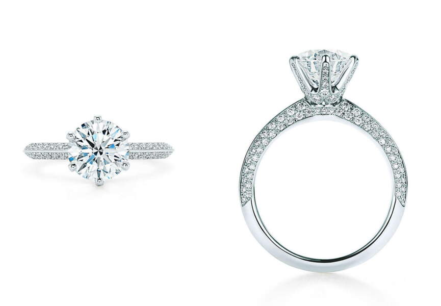 Les plus belles bagues de fiançailles repérées chez Tiffany - Femme ...