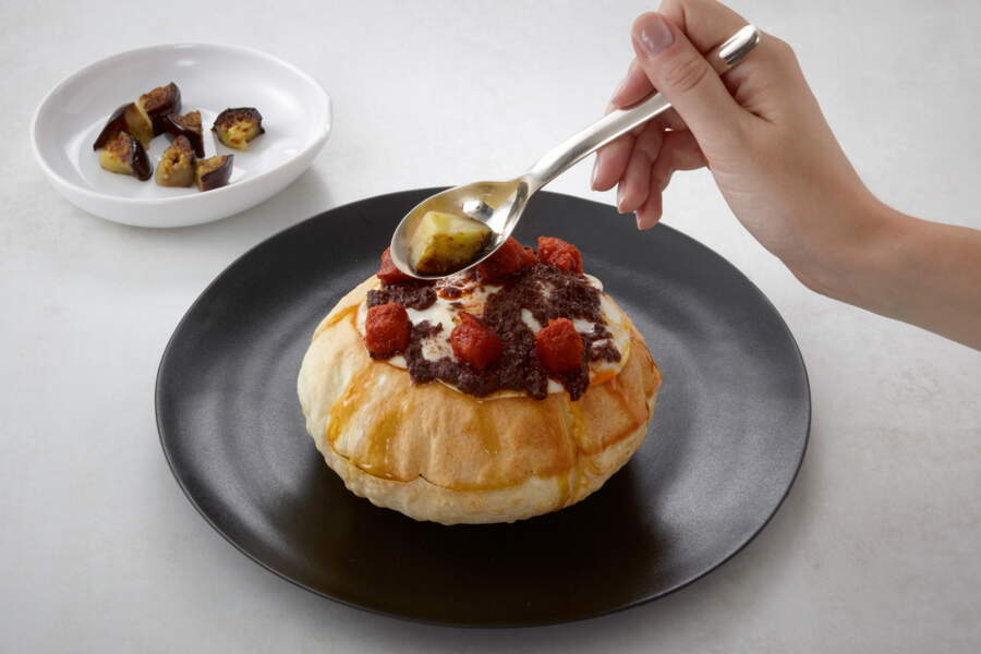 Pizza soufflée par Jean-François Piège - Femme Actuelle