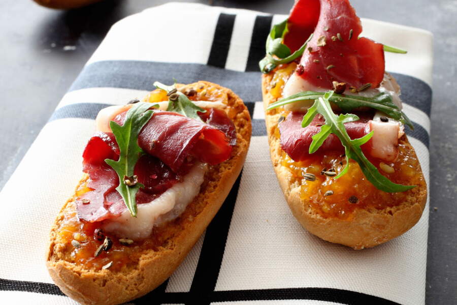 40 recettes de toasts pour Noël - Femme Actuelle