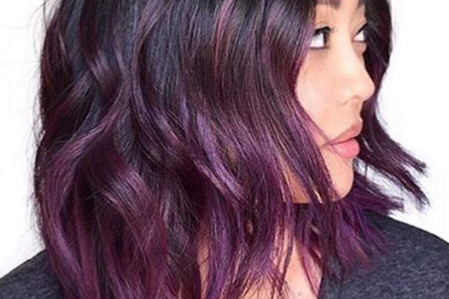Cheveux violets, la tendance Pinterest qui nous séduit - Femme Actuelle