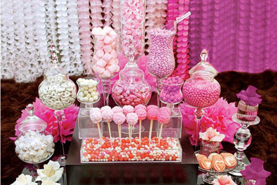 Les plus beaux candy bars de mariage - Femme Actuelle