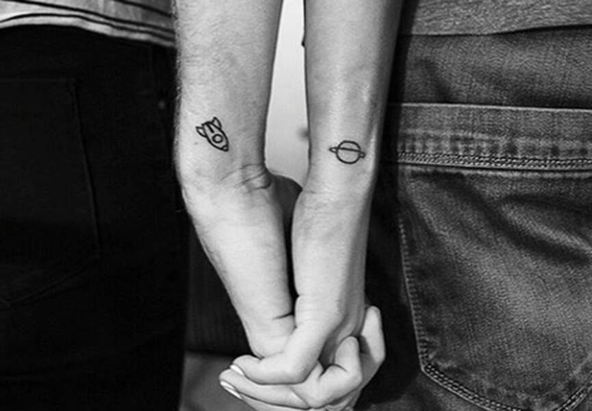 Tatouages Couple Nos 15 Id 233 Es Les Plus Romantiques Mod 232 Les Tatouage