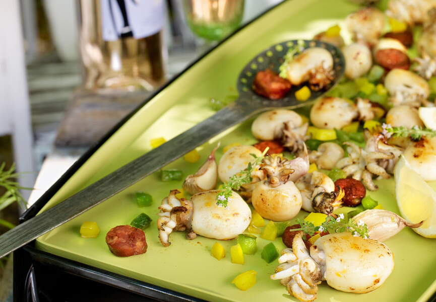 Mes recettes originales spéciales plancha - Femme Actuelle