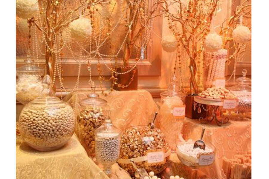 Les plus beaux candy bars de mariage - Femme Actuelle