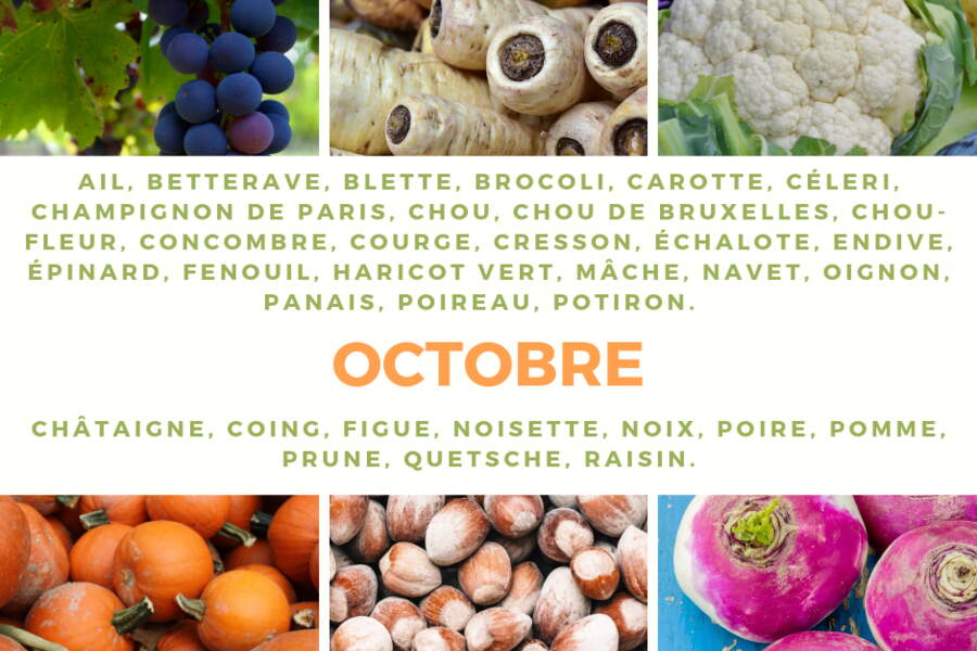 Notre calendrier des fruits & légumes de saison - Femme Actuelle