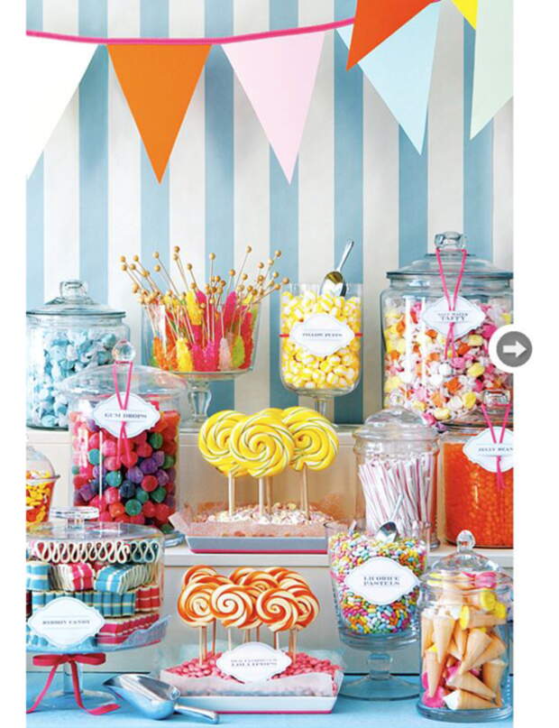 Les plus beaux candy bars de mariage - Femme Actuelle
