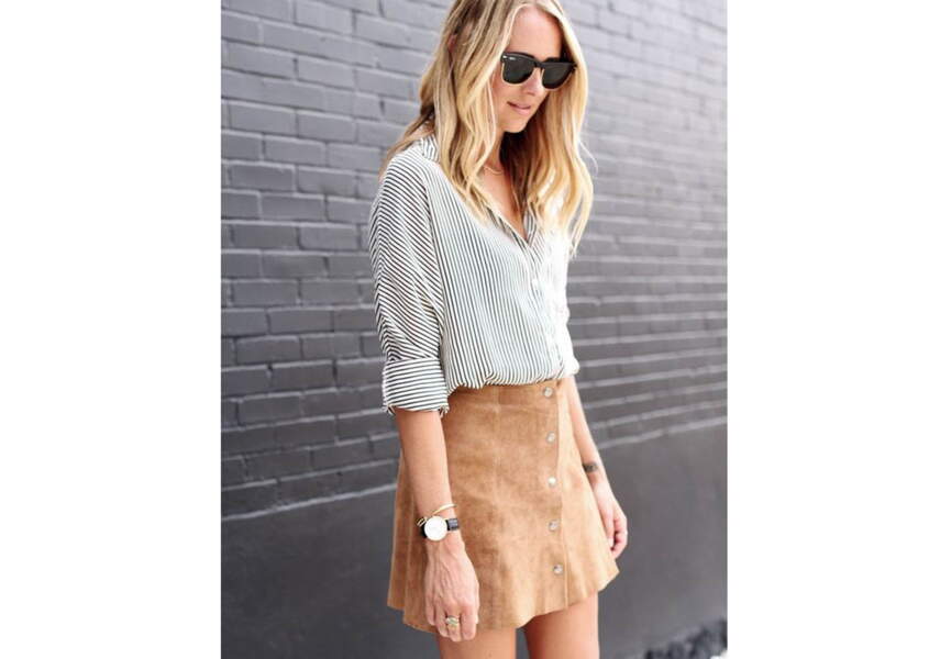 Jupes : looks tendance repérés sur Pinterest - Femme Actuelle