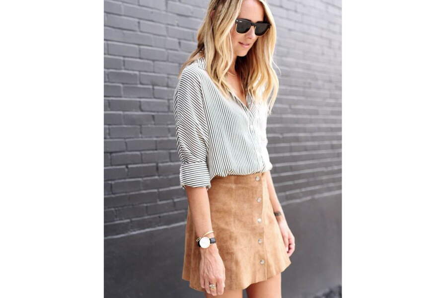 Jupes : looks tendance repérés sur Pinterest - Femme Actuelle