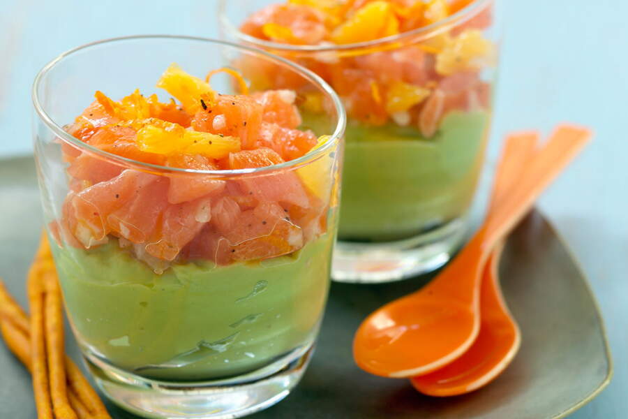 Nos meilleures recettes de verrines de saumon pour l'entrée ou l'apéro ...
