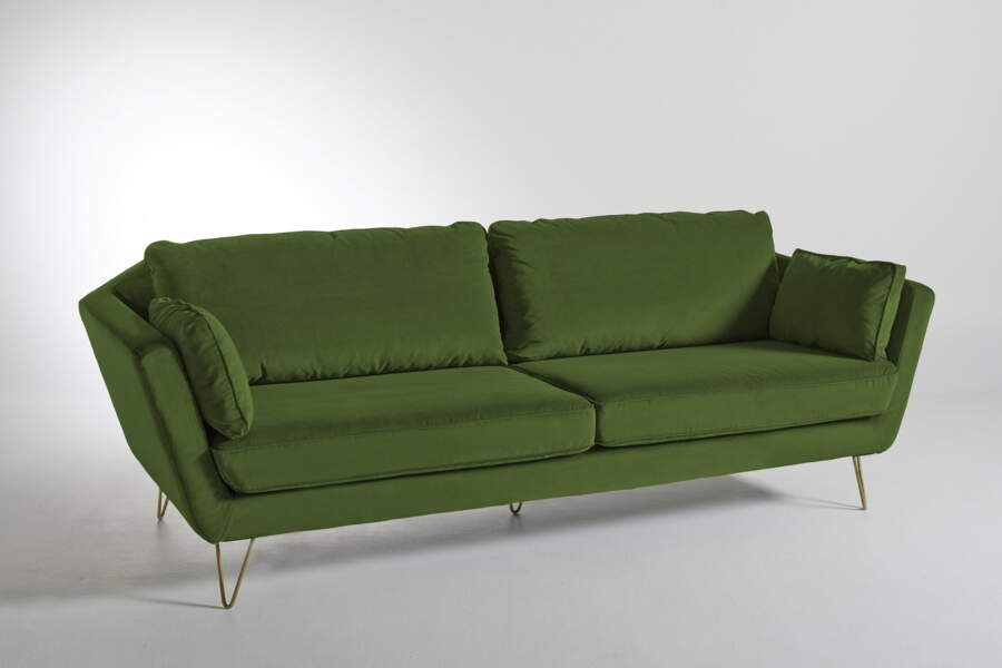 un salon aux couleurs tendance - Femme Actuelle