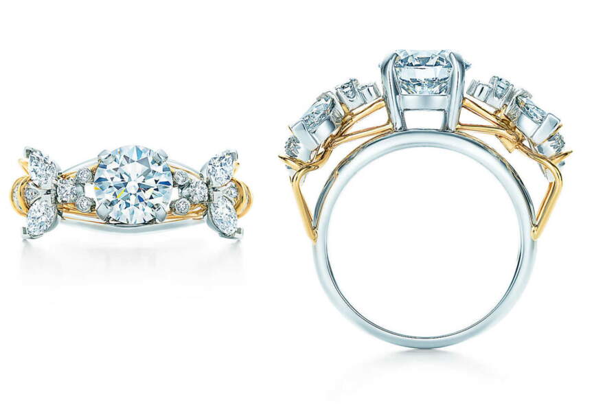 Les plus belles bagues de fiançailles repérées chez Tiffany - Femme ...