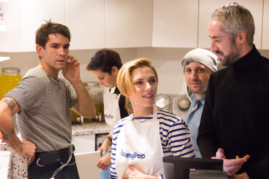 PHOTOS Scarlett Johansson était bien là pour l'ouverture de sa boutique ...