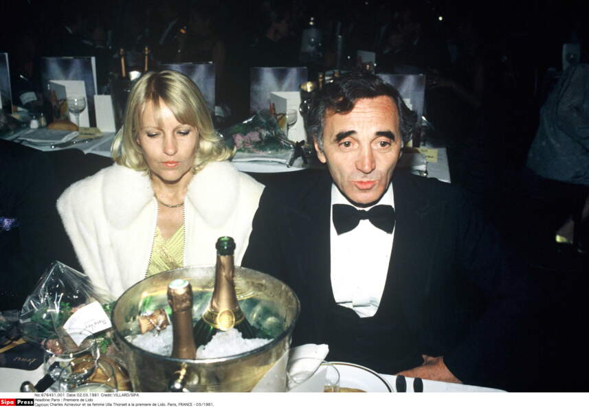 Charles Aznavour : Ulla Thorsell, la femme de sa vie - Femme Actuelle