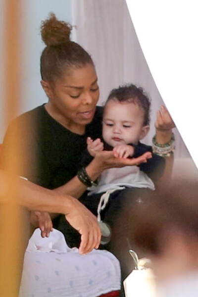 Janet Jackson et son fils Eissa - Femme Actuelle
