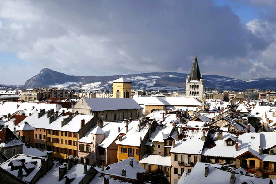 Annecy sous la neige - Femme Actuelle