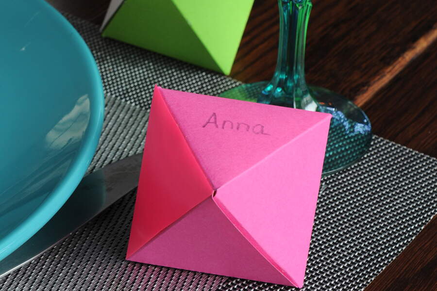 27 idées pour des marque-places originaux - Femme Actuelle