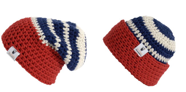 Bonnet myboshi avec un revers : Femme Actuelle Le MAG