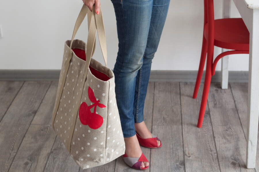 DIY de sac, cabas, tote bag : tous nos modèles à customiser - Femme ...