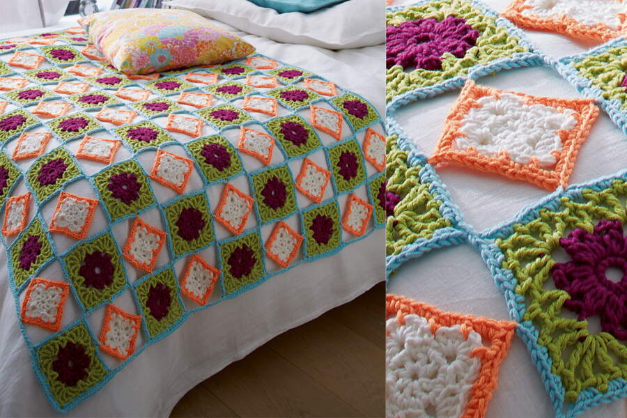 Tous nos modèles de plaids à faire soi-même - Femme Actuelle