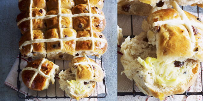 Un cross-bun de Pâques : Femme Actuelle Le MAG