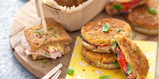Duo de mini-croques : Femme Actuelle Le MAG