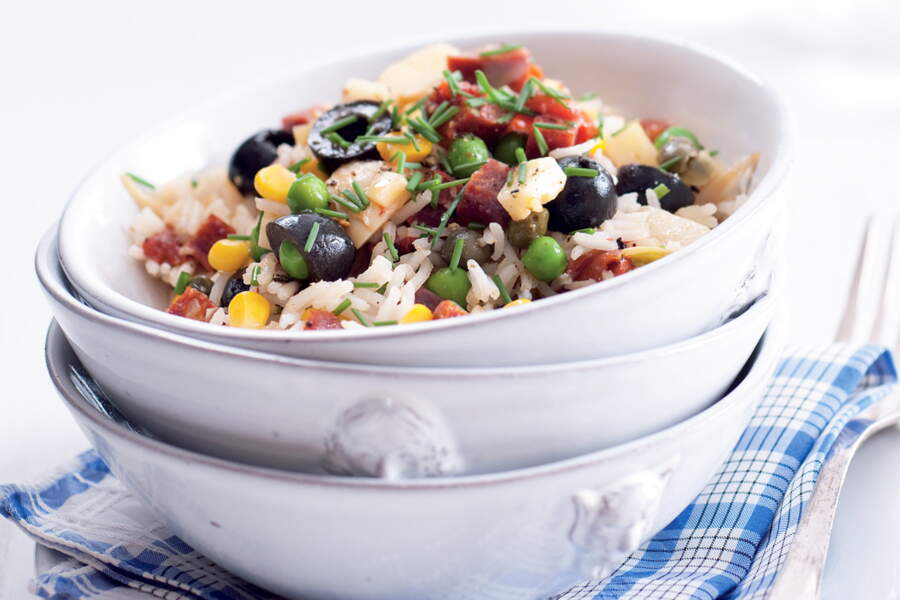 Salades de riz nos recettes les plus estivales - Femme Actuelle