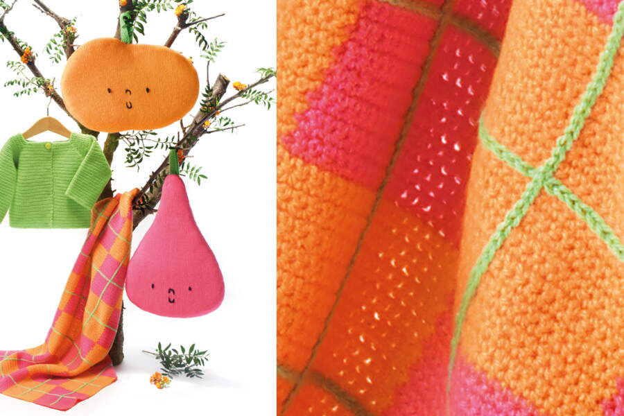 Tous nos modèles de plaids à faire soi-même - Femme Actuelle