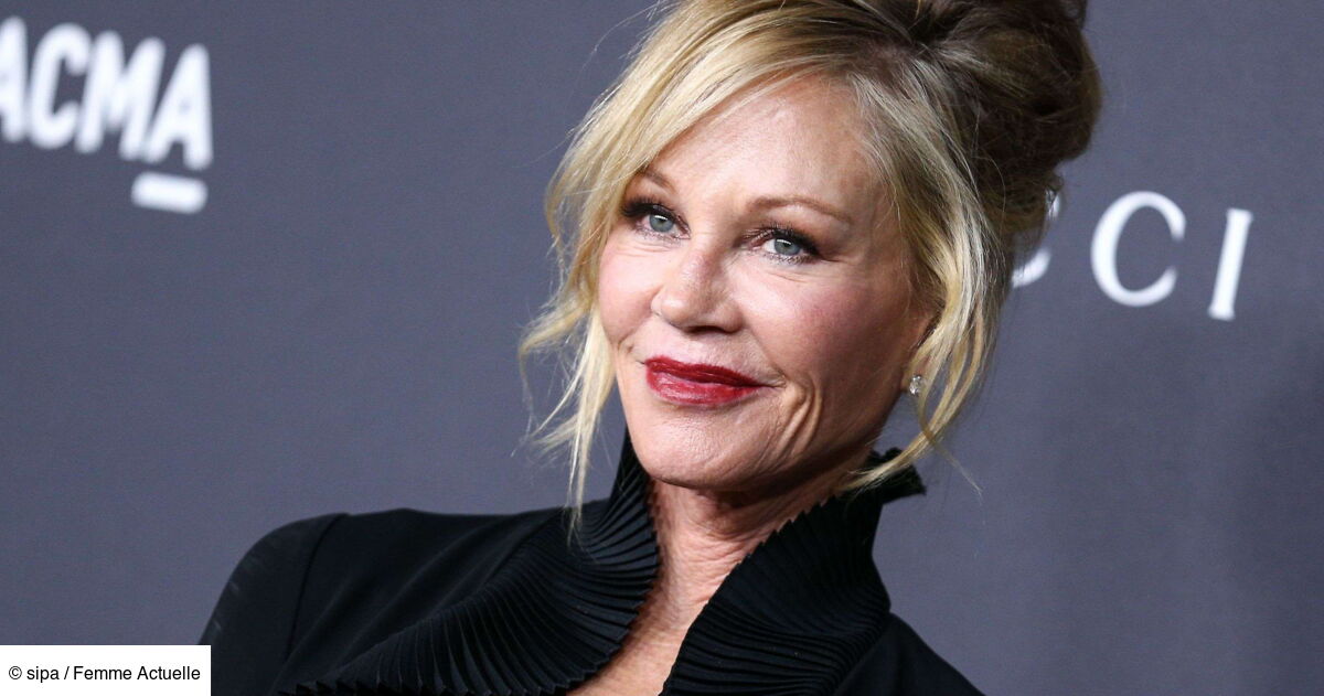 Melanie Griffith, atteinte d'un cancer de la peau : Femme Actuelle Le MAG