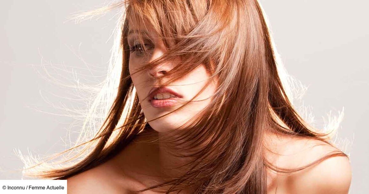 Cheveux cuivré foncé, une tonalité spécial brune : Femme Actuelle Le MAG