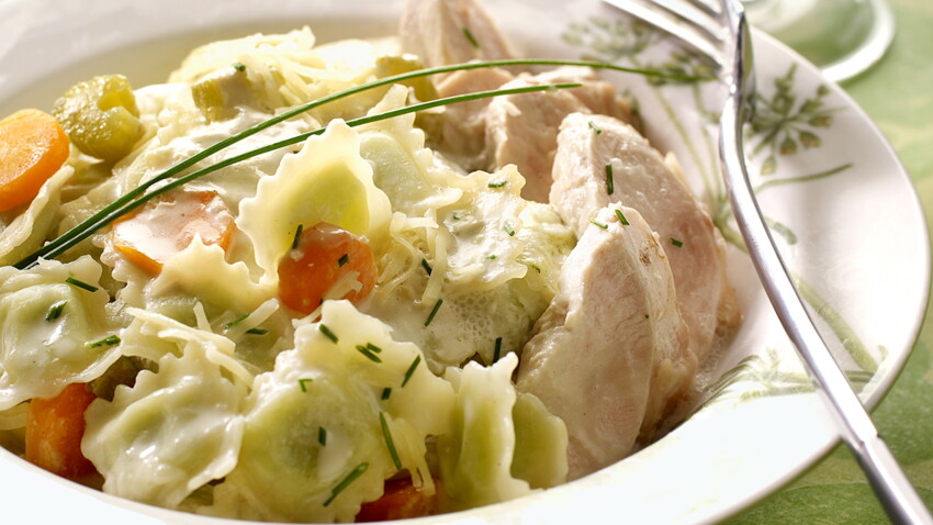 La recette des ravioles de Saint-Jean au bouillon crémeux : Femme ...