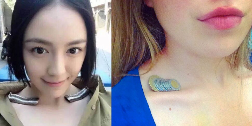 #Collarbonechallenge : le nouveau défi minceur qui agite le web : Femme ...