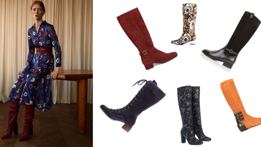 20 paires de bottes stylées à adopter cet hiver : Femme Actuelle Le MAG
