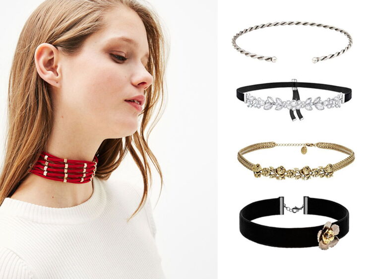 Collier ras de cou : on adopte le choker qui fait son grand retour ...
