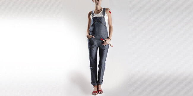 La salopette Lafont de retour dans nos dressings : Femme Actuelle Le MAG