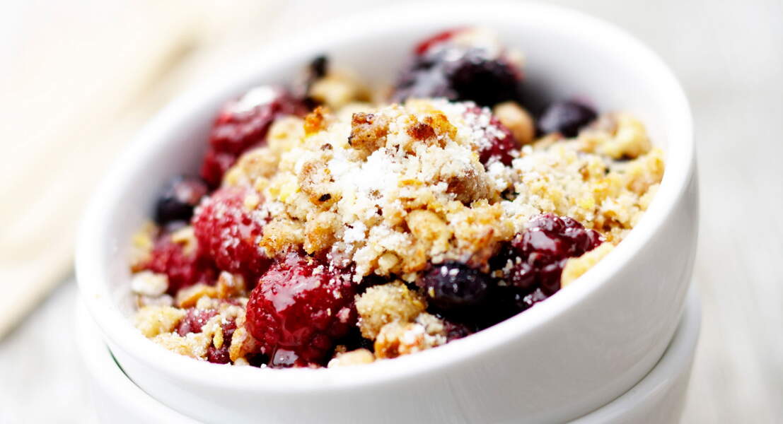 Fruitées et croustillantes, nos recettes de crumbles aux fruits d'été ...
