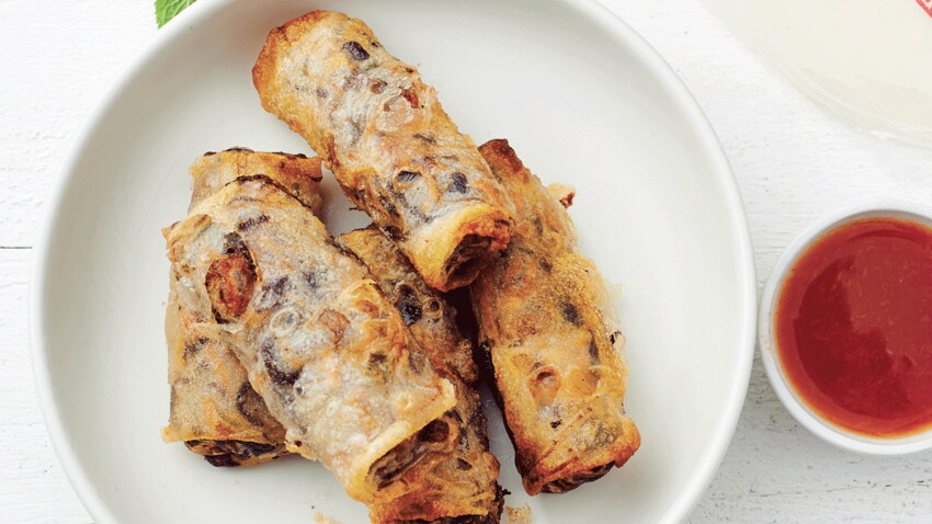 Nems végétariens aux champignons : découvrez les recettes de cuisine de ...