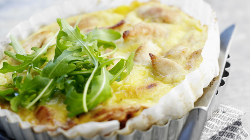 Quiche au poulet super facile : découvrez les recettes de cuisine de ...
