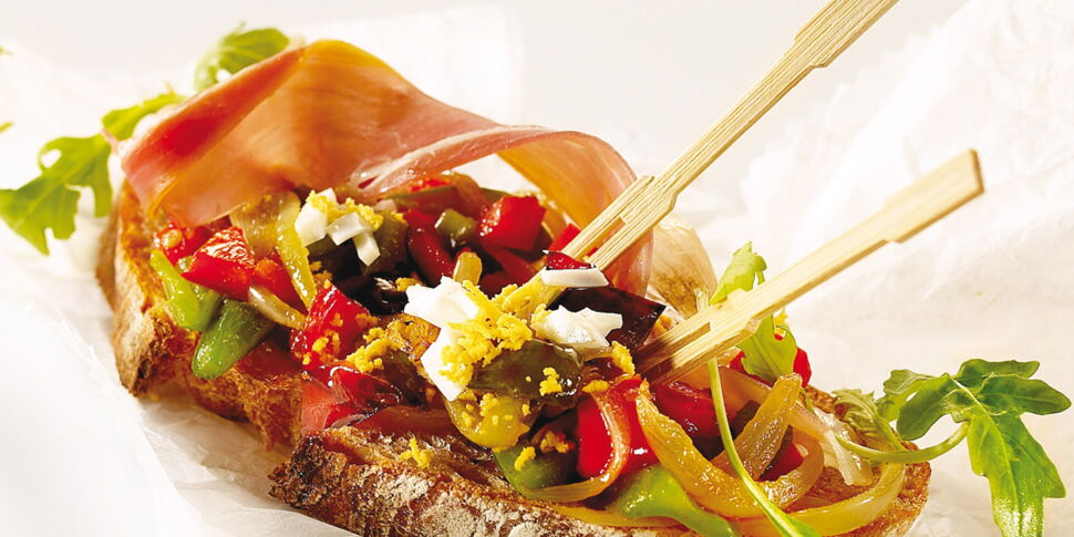 Tartine Basque facile et rapide : découvrez les recettes de cuisine de ...