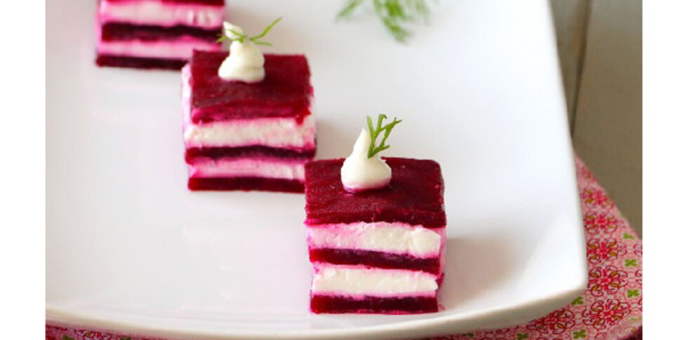 Mini sandwichs de betteraves et Société à Tartiner rapide : découvrez ...