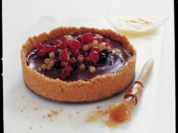 Tarte au chocolat et fruits rouges : découvrez les recettes de cuisine ...