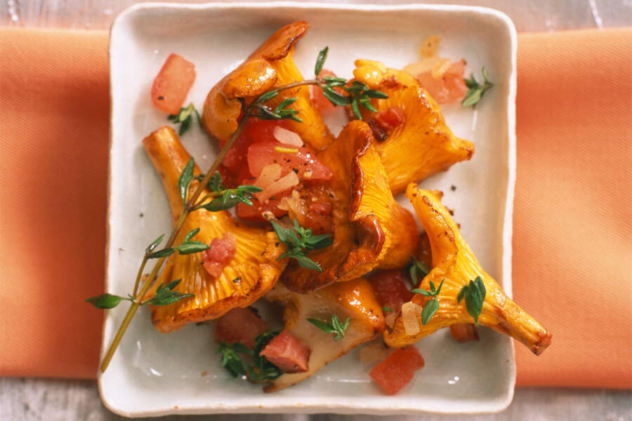 Girolle : nos meilleures recettes avec ce champignon parfumé - Femme ...