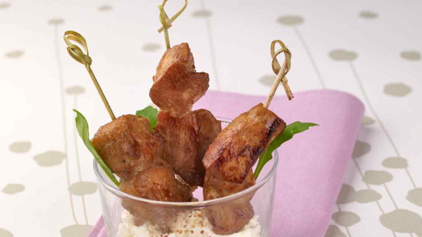Les mini brochettes de poulet rapide : découvrez les recettes de ...