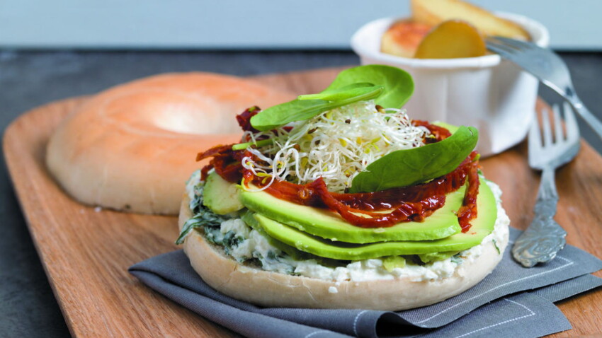 Méga green bagel rapide : découvrez les recettes de cuisine de Femme ...
