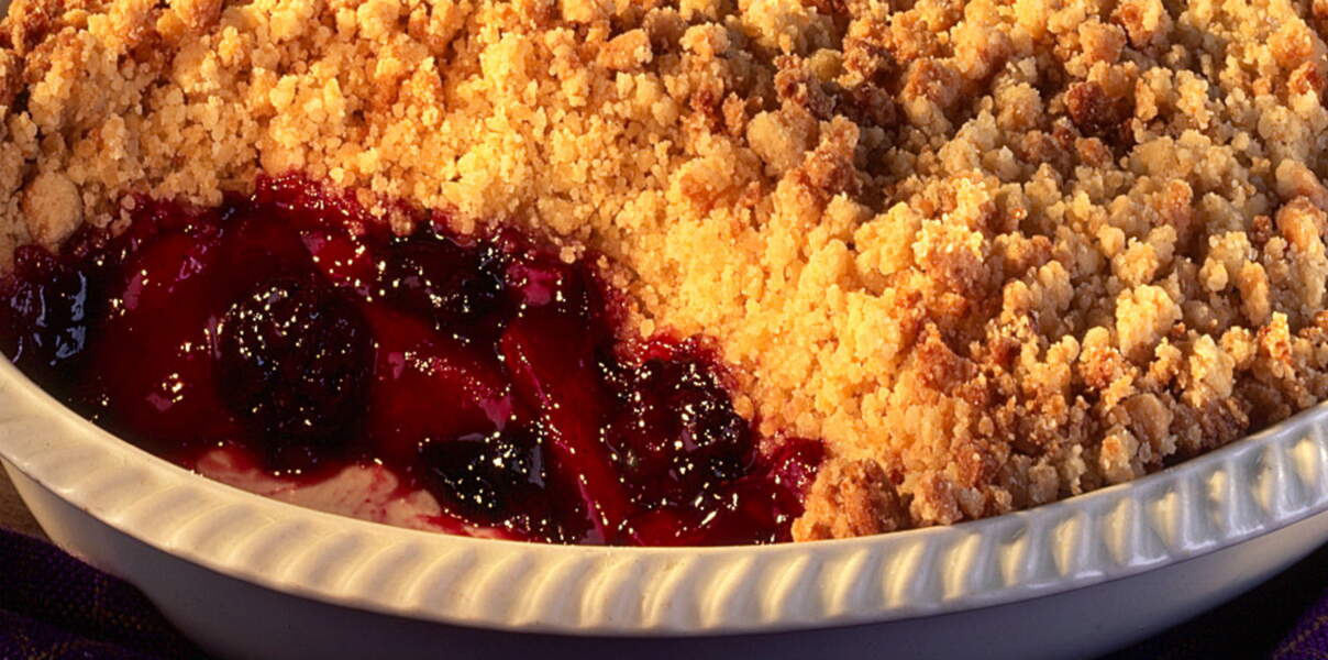 Fruitées et croustillantes, nos recettes de crumbles aux fruits d'été ...