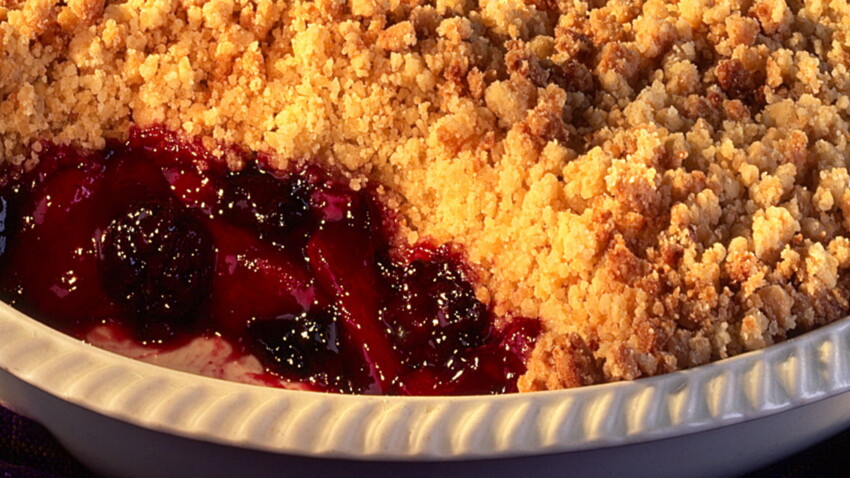 Crumble aux mûres rapide : découvrez les recettes de cuisine de Femme ...