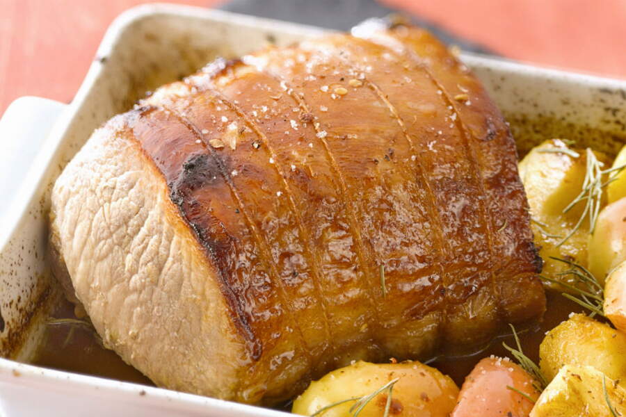 Roti De Porc Au Four Facile _ Rôti Porc Au Four Moelleux – GAZHAU