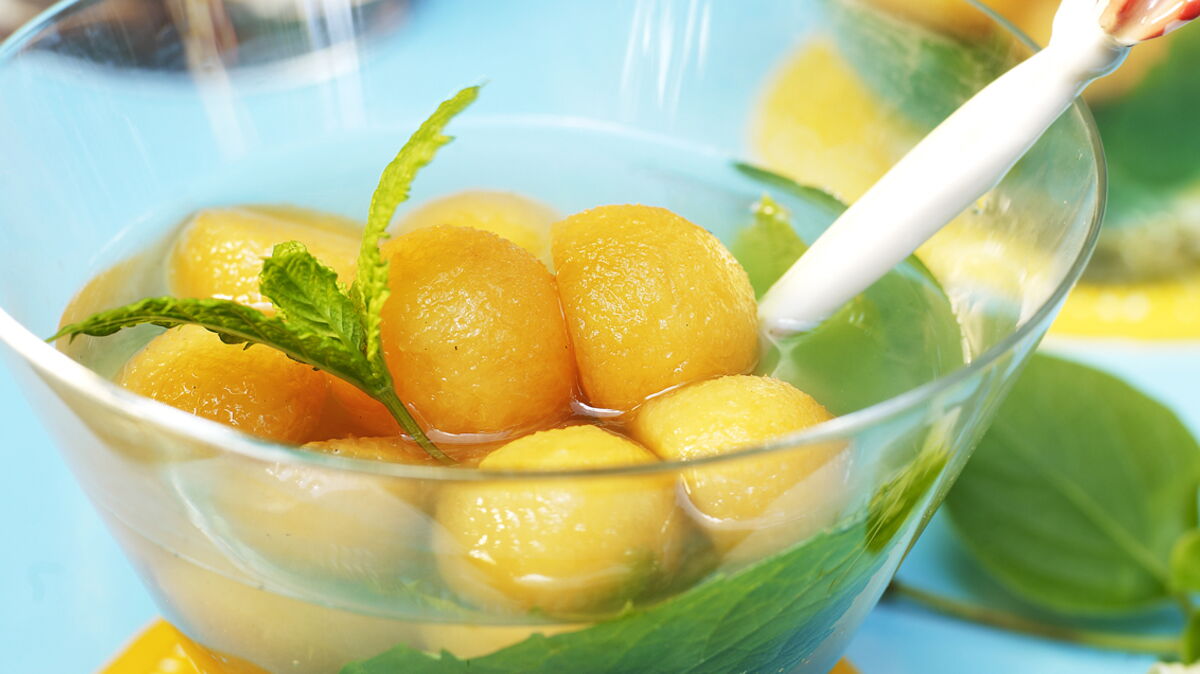 Gelée de thé glacé à la menthe et au melon : découvrez les recettes de ...
