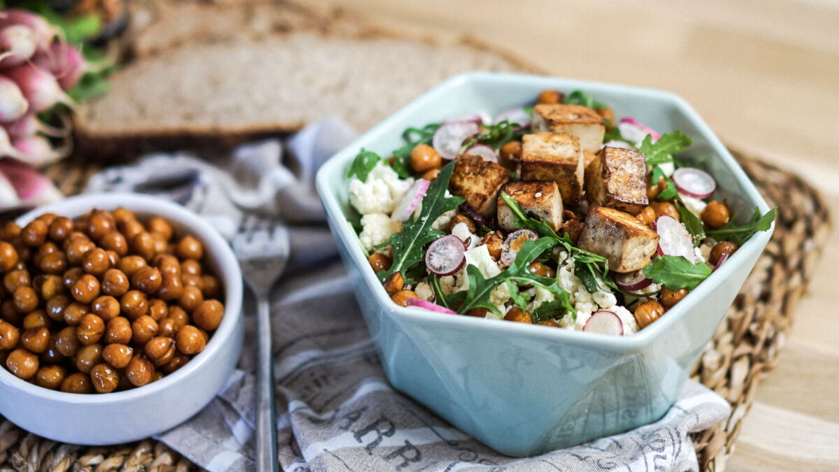 Salade de pois-chiche et chou-fleur : découvrez les recettes de cuisine ...