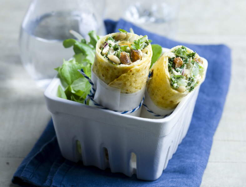 70 recettes de wraps irrésistibles - Femme Actuelle